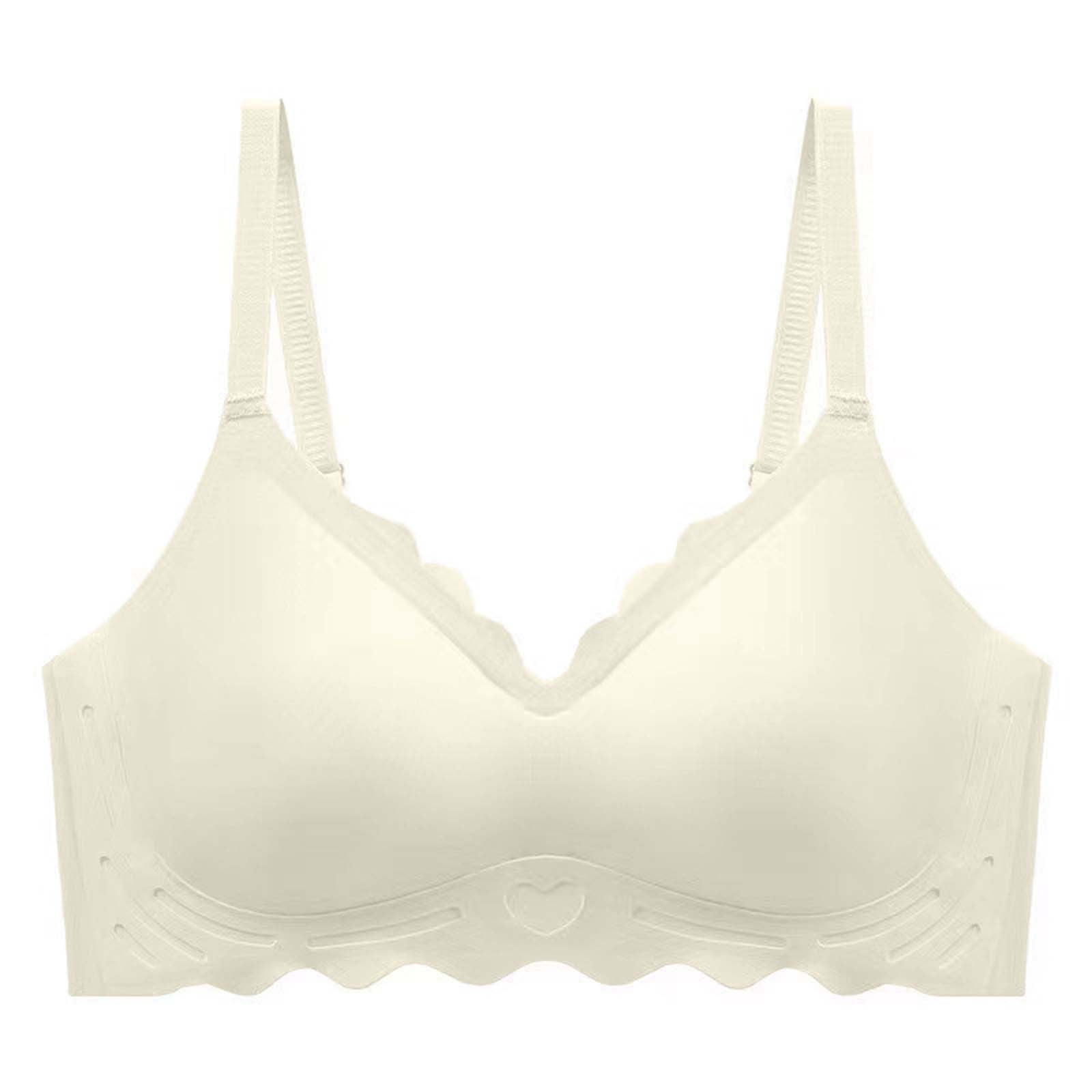 DJDLJWCJ Women Bras Plus Size Comfortable Lingerie Steelring Breathable ...