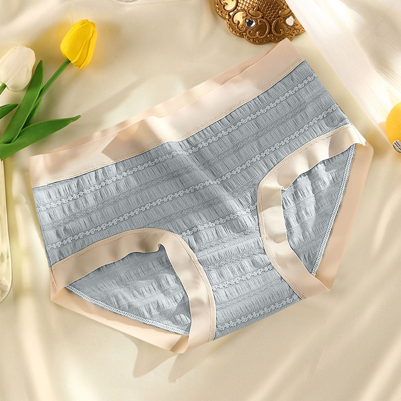 DJDLJWCJ Womens Underwear Briefs High Waist Seamless Stretch Comfortable Ladies Panties, Women’s ...