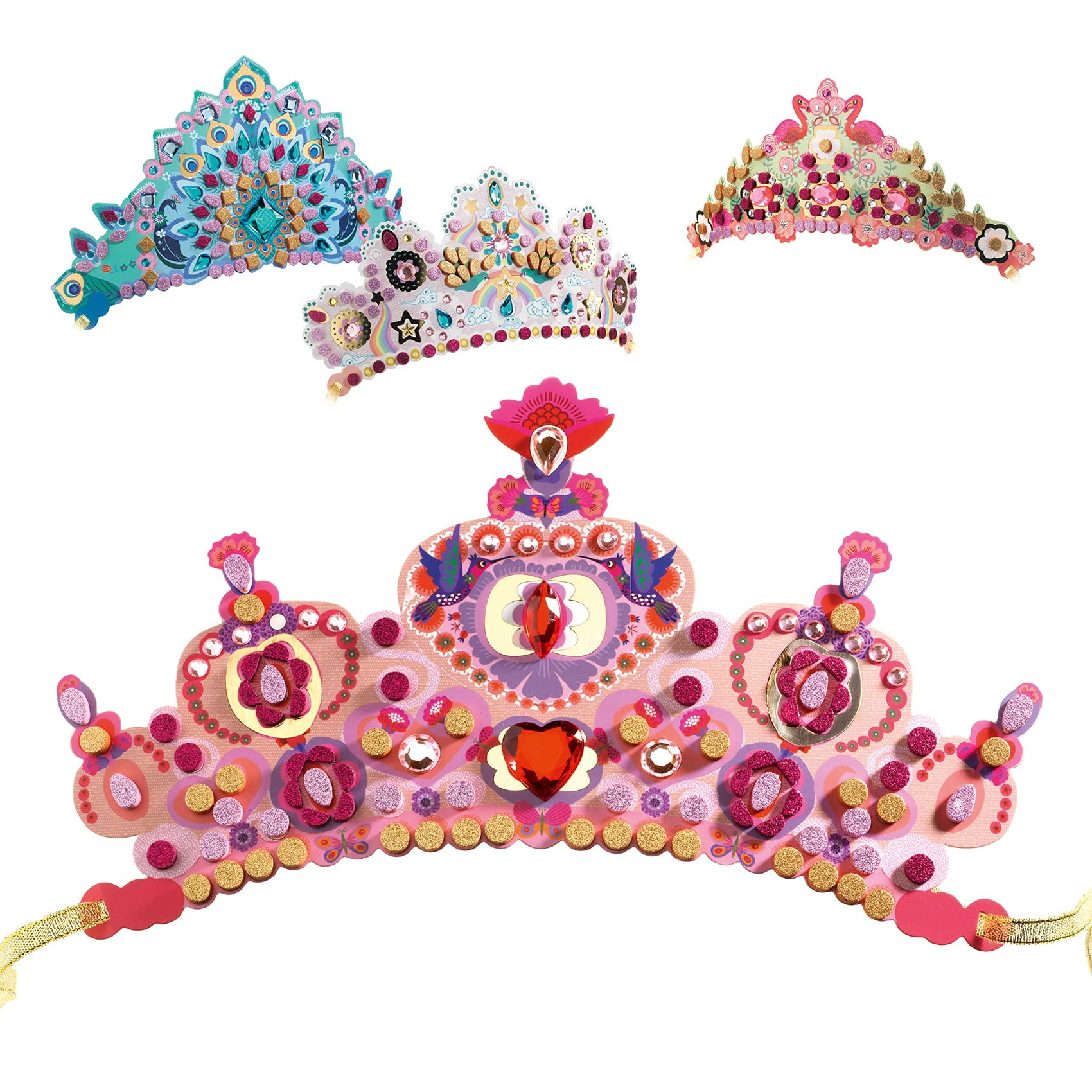 DJECO DIY Like A SSF20 Princess Crown Craft Kit - Create Your Own ...
