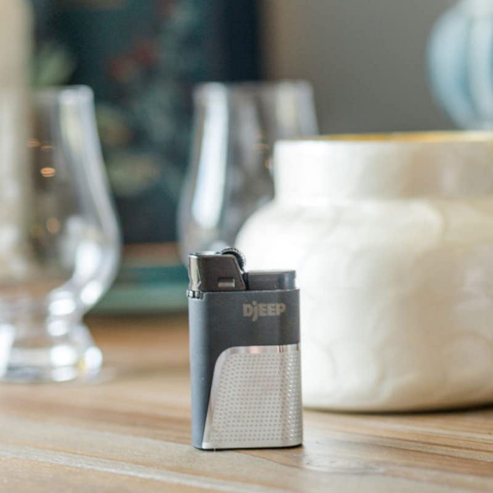 DJEEP Pocket Lighters, Bold Collection Textured Metallic, Unique ...