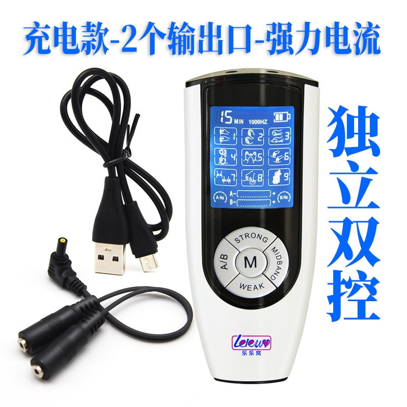 DJF11 Electric shock pulse physical therapy massage Electro Stimulator ...