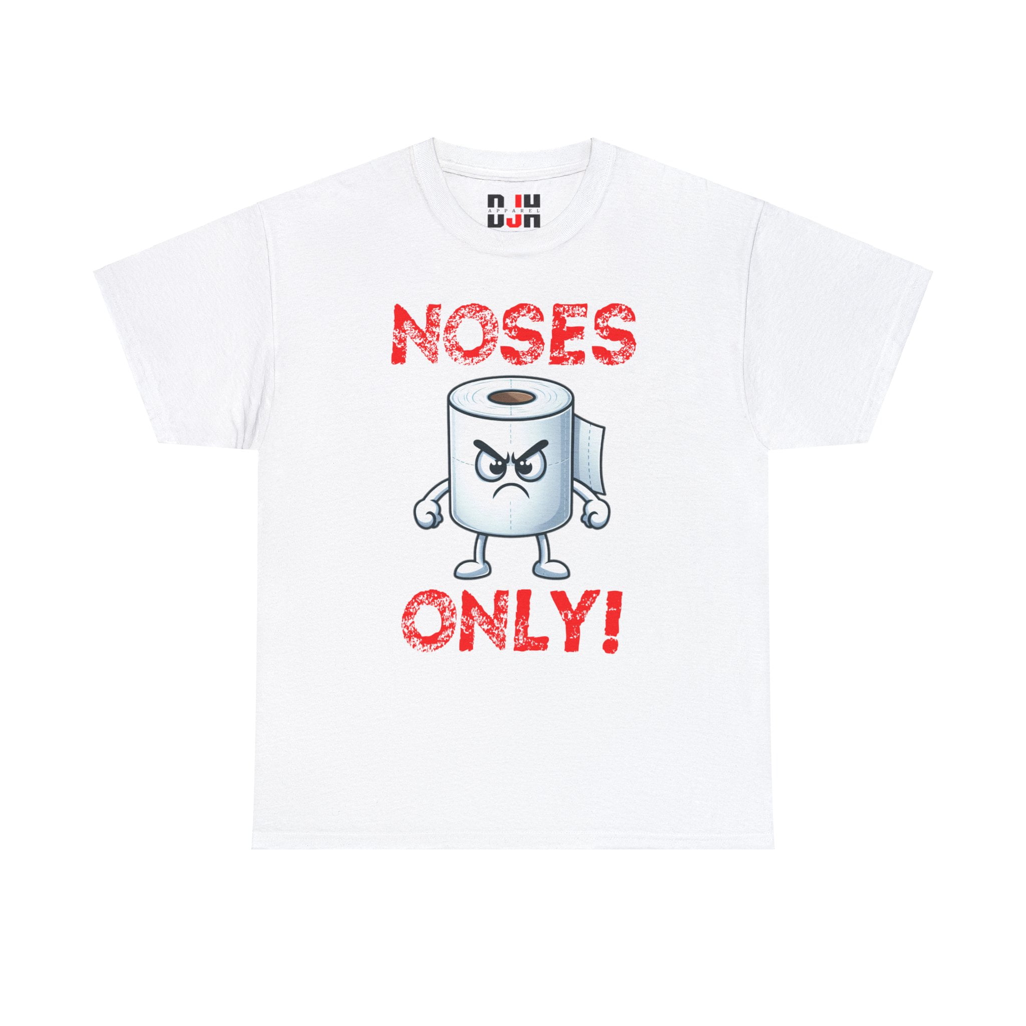 DJH Apparel | Noses Only Toilet Paper Roll Funny Parody T-Shirt ...