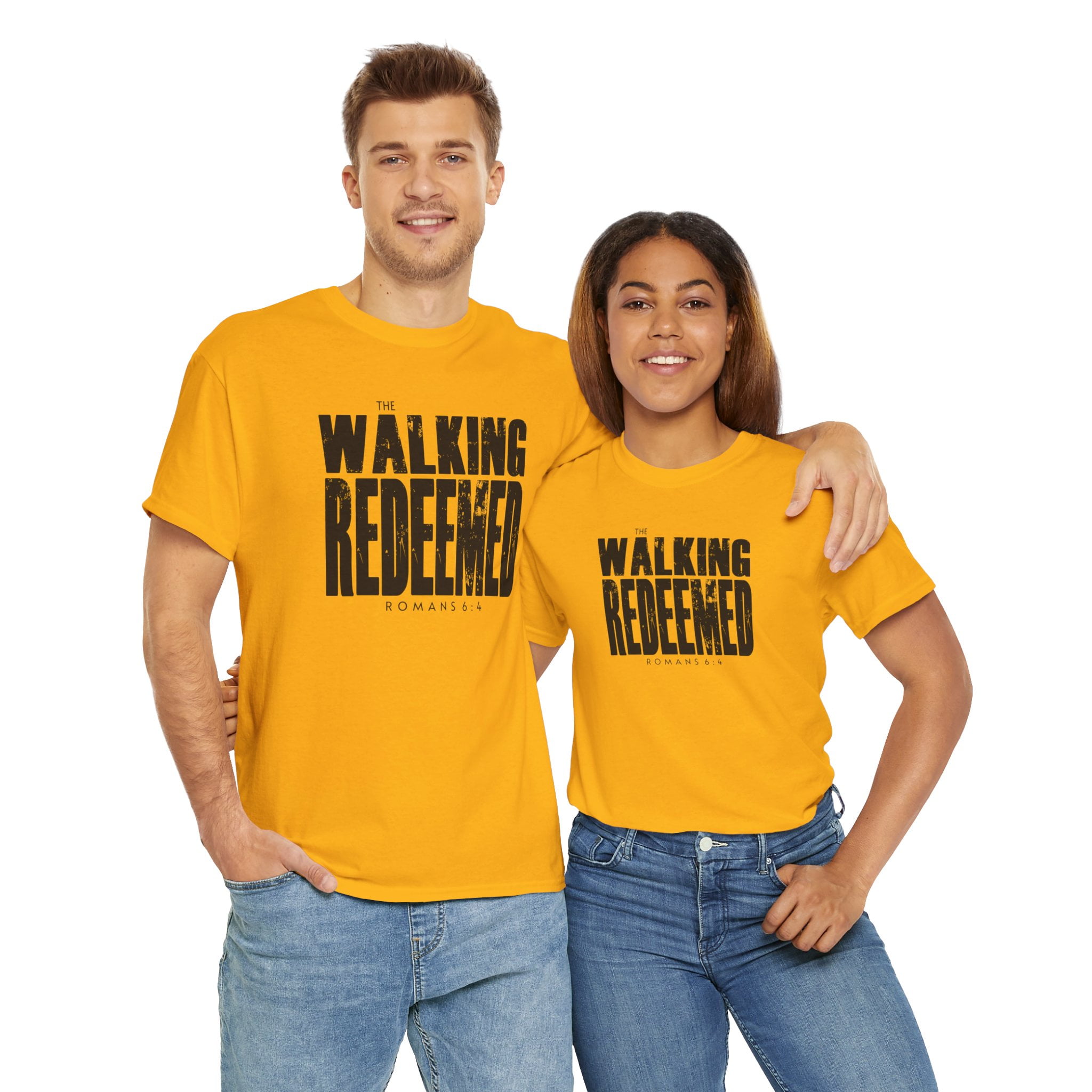 DJH Apparel | The Walking Redeemed Christian Parody Funny Unisex TShirt ...