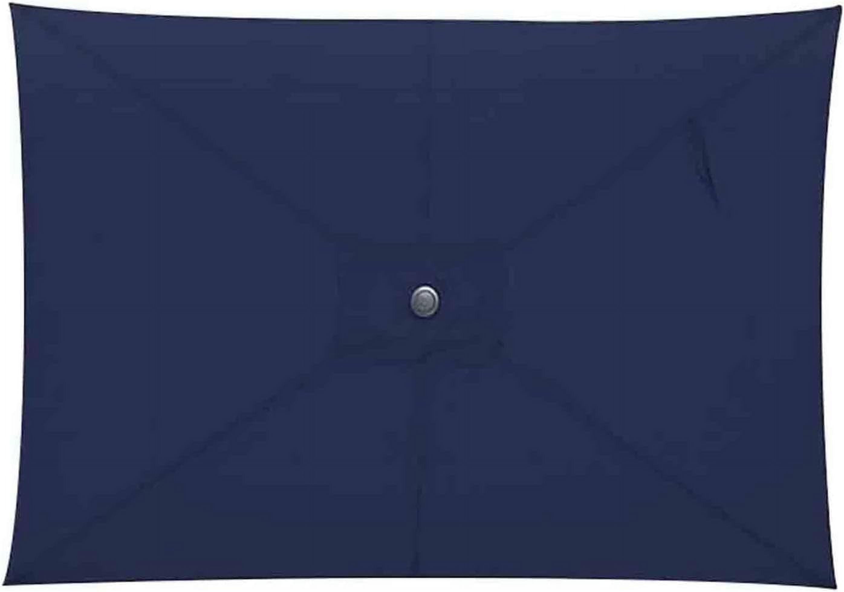 DJH-Patio Umbrella Replacement Canopy, 6 Ribs Rectangle Umbrella ...