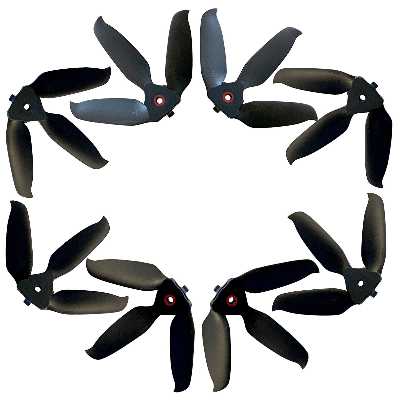 DJI FPV Folding Propellers 5328F 3-Blades Low Noise Quick-Release Props ...