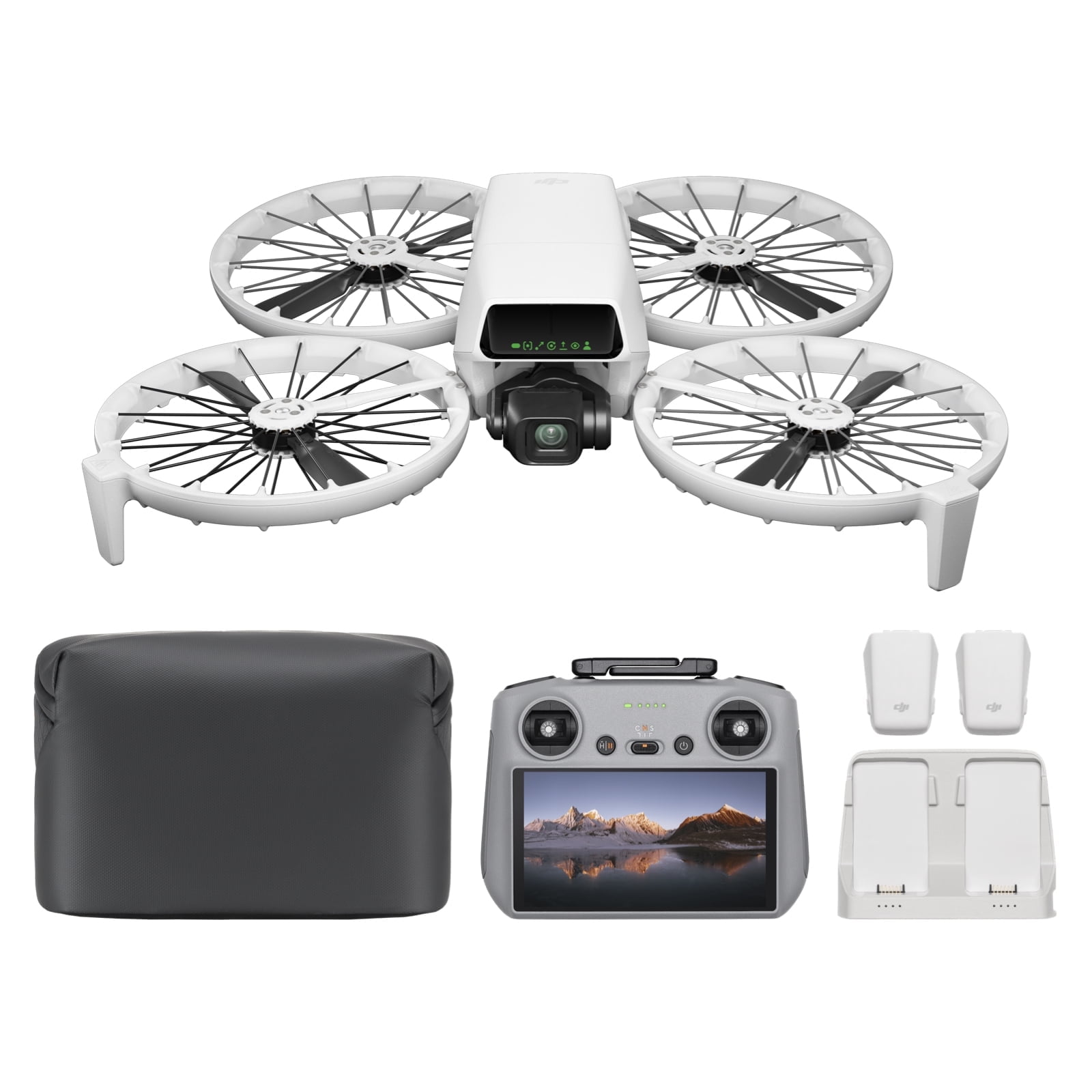 DJI Flip Fly More Combo with RC 2 Screen Remote Controller, Drone with ...