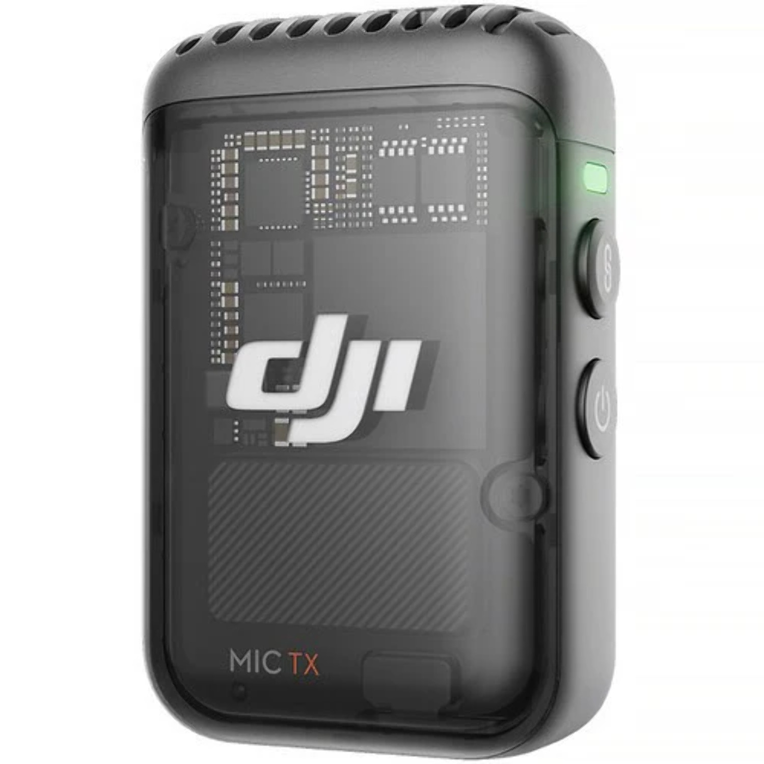 DJI MIC 2 Clip-On Wireless Microphone Transmitter, Shadow Black ...