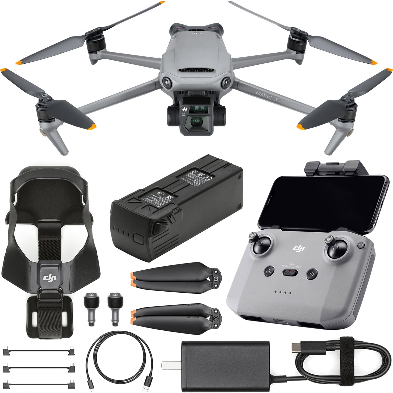 DJI Mavic 3 Quadcopter Aerial Drone - Walmart.com