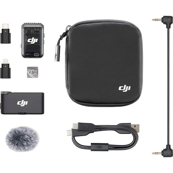 DJI MIC 2 Mini Wireless Microphone Vlog Recording for DSLR Camera ...