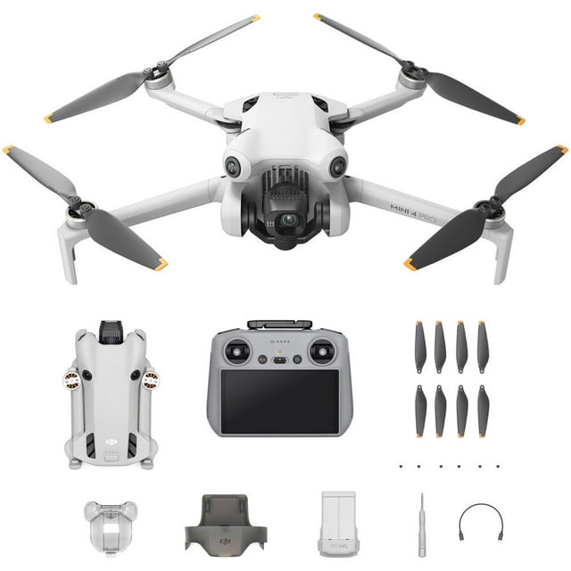 DJI Mini 4 Pro 4K HDR Folding Drone with Camera, GPS, Video Recording ...
