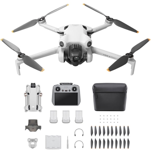 DJI Mini 4 Pro Drone Fly More Combo with 4K HDR Camera, 34 Min Flight ...