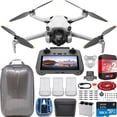 DJI Mini 4 Pro Folding Drone with RC 2 Remote (w/ Screen) Fly More ...