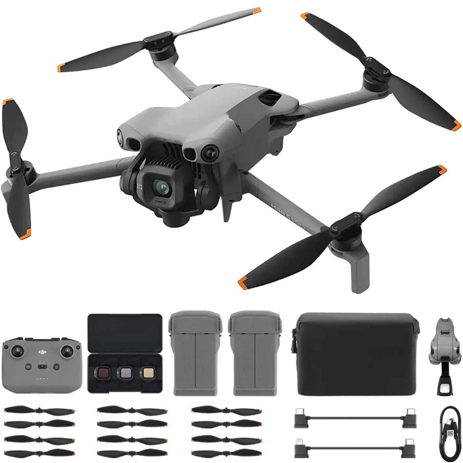 DJI Mini 5 Pro Drone Fly More Combo (DJI RC-N3), 1-Inch 50MP CMOS, 4K ...