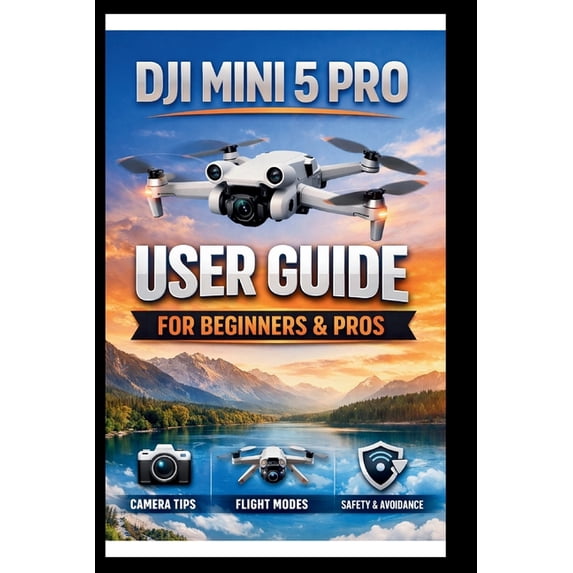 DJI Mini 5 Pro User Guide For Beginners And Pros: Step-by-step manual ...