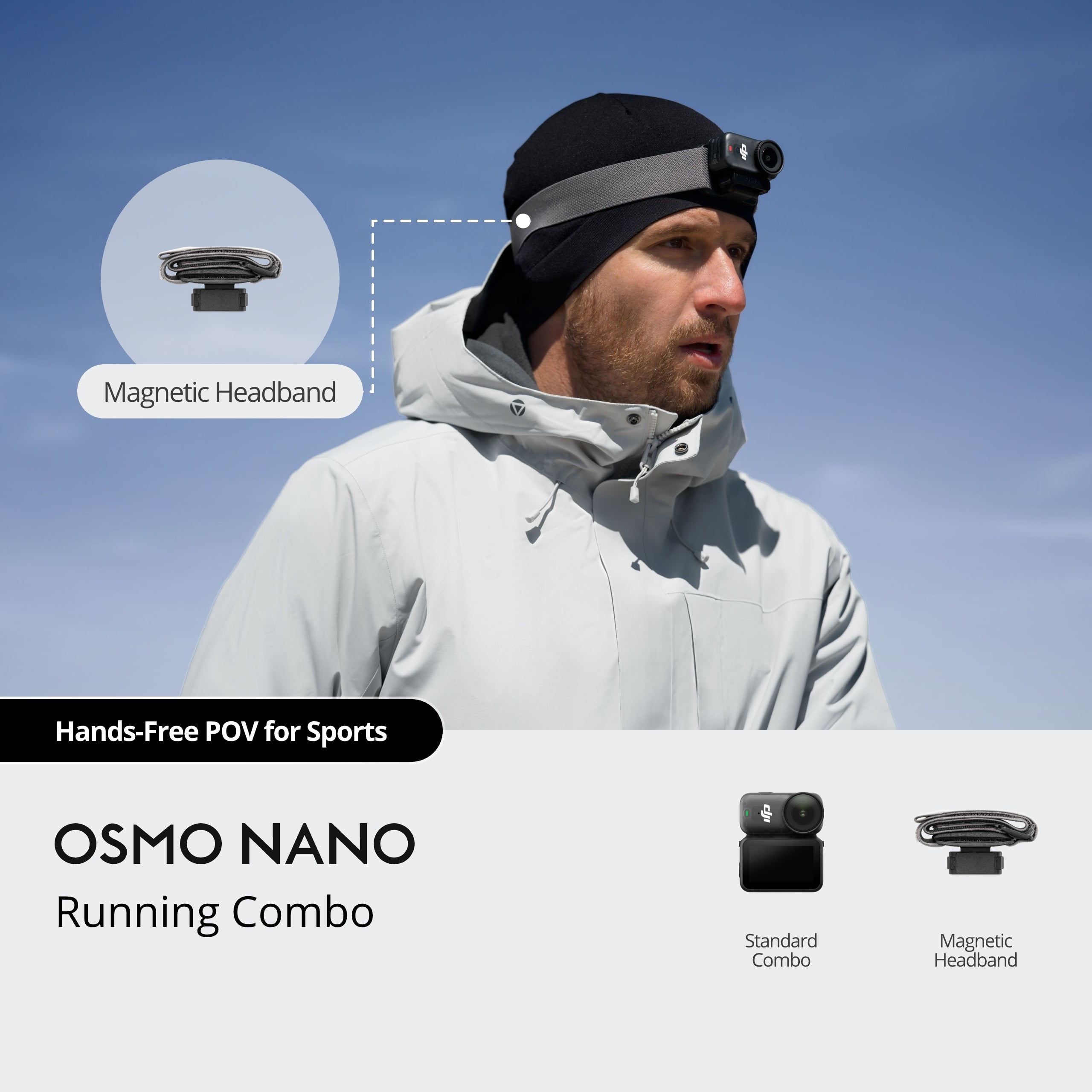 DJI Osmo Nano Wearable Action Camera Ideal for Cycling, Family ...