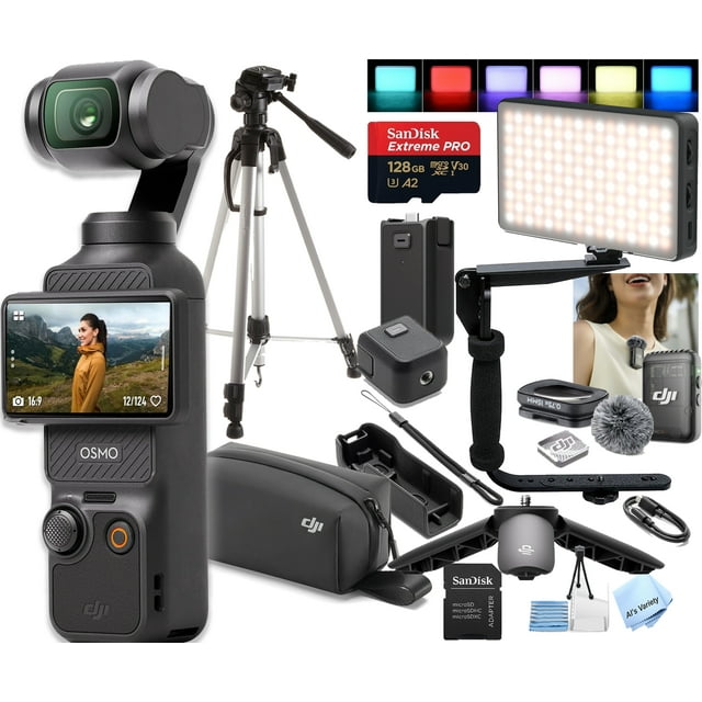 DJI Osmo Pocket 3 Creator Combo, Vlogging Cameras, 4K/120fps Vlog ...