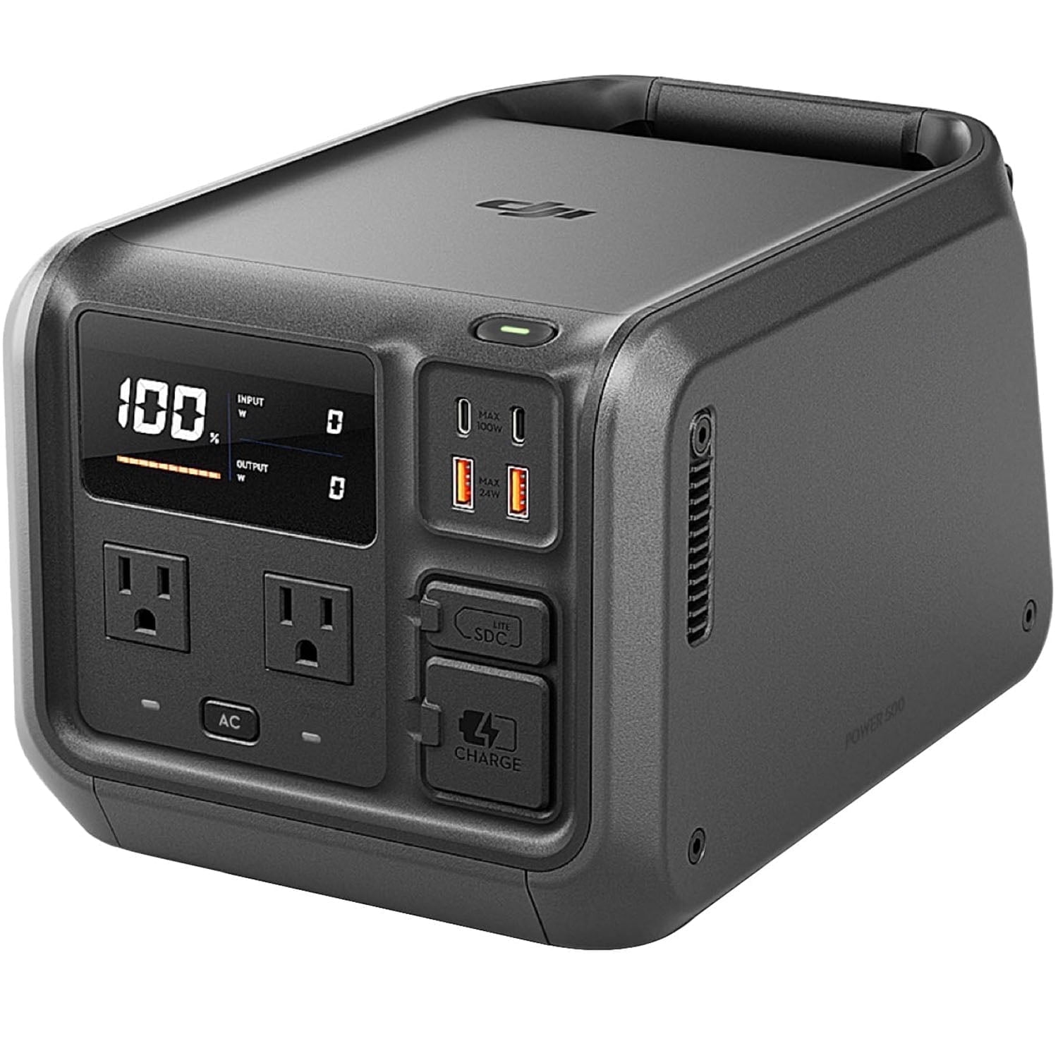 DJI Power 500 Portable Power Station, 512Wh LFP Battery, 1000W Output ...