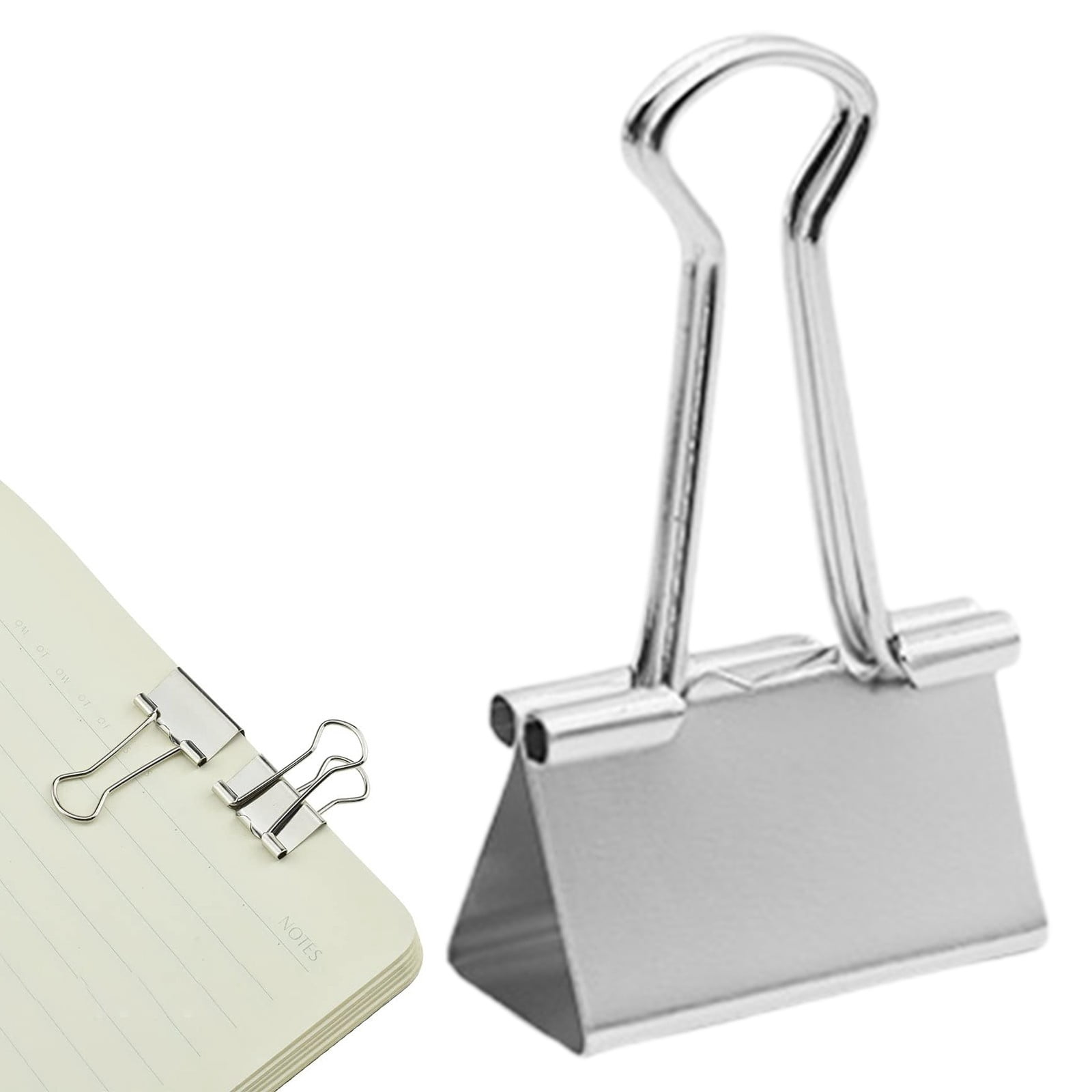 DJJGXAN 0.98 inch Binder Clips for Office, Large Paper Clamps, 1 pcs ...
