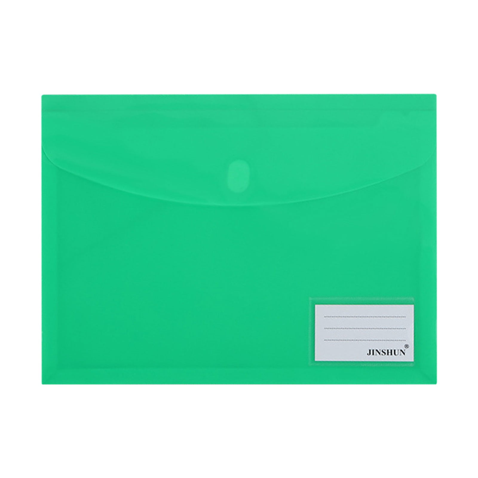 DJJGXAN 1 Pack Clear Document Folders Plastic Envelopes Poly Envelopes ...