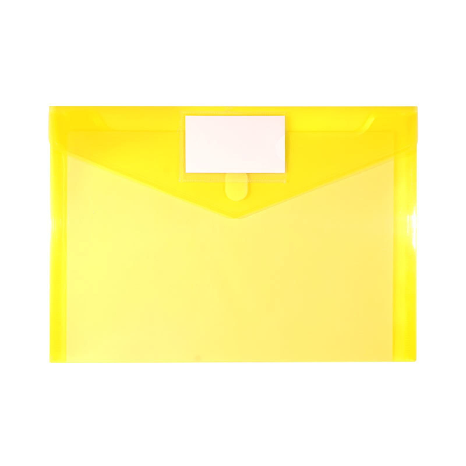 DJJGXAN 1 Pack Plastic Envelopes Poly Envelopes, 13"×9.5" Clear ...