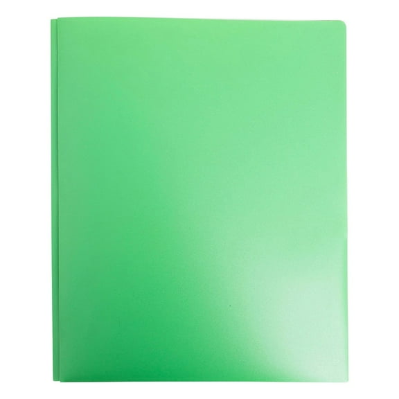 Office Depot® Brand 6-Pocket Poly Portfolios, 8 1/2" x 11", Assorted ...