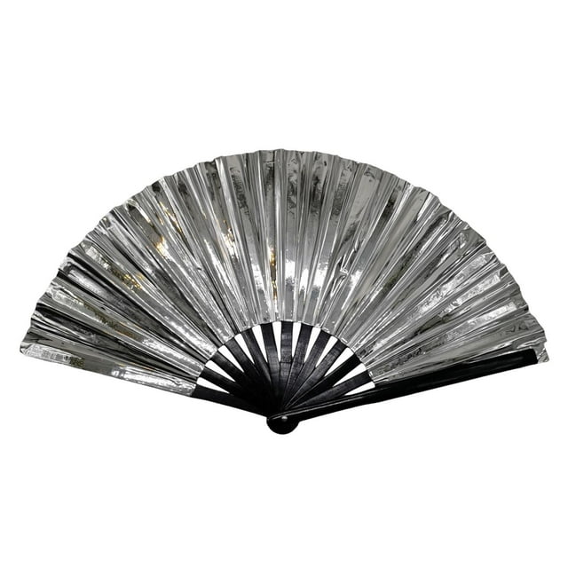DJJGXAN Holographic Folding Fan, Hand Fan, Handheld Fans with Plastic ...