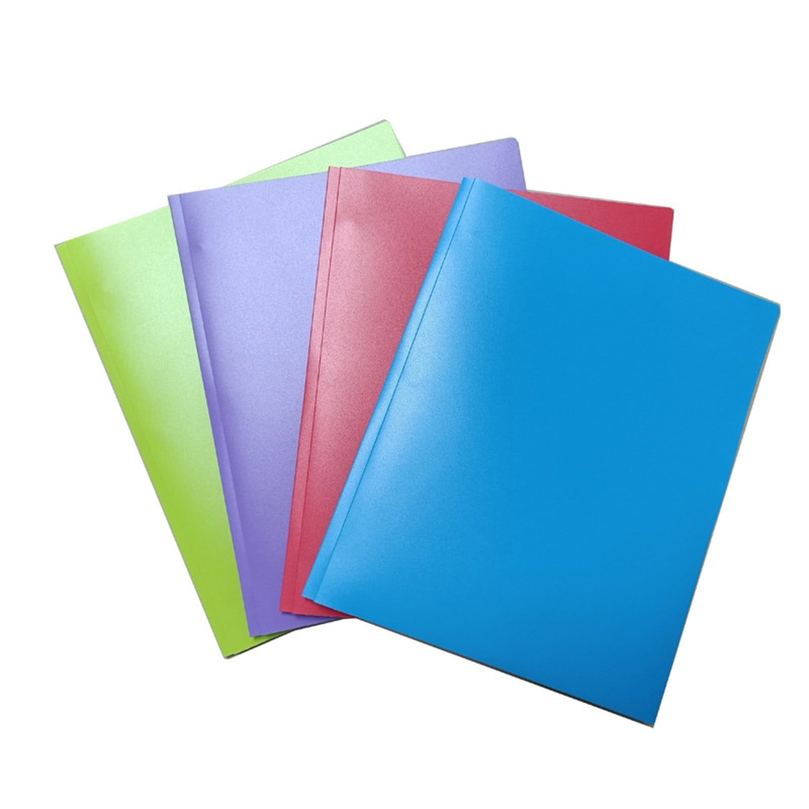 DJJGXAN Plastic Pockets Folders with Brads Folders with Pockets and ...