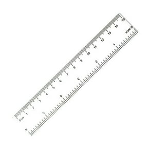 Ruler 6 Inch