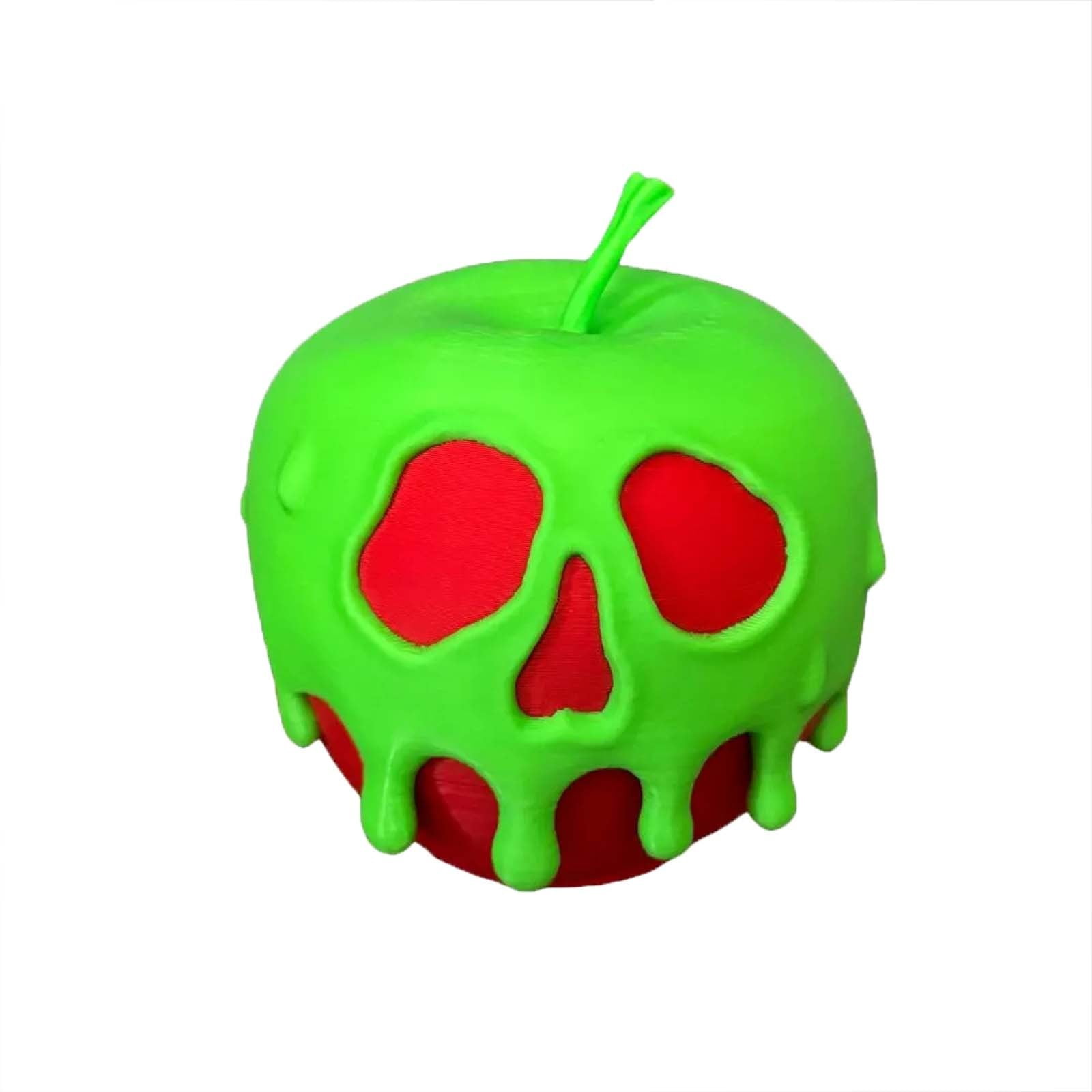 DJJGXAN Poison Candy Apple Light | Evil Queen Wicked Witch Decoration | 3D Printed | Flickering ...