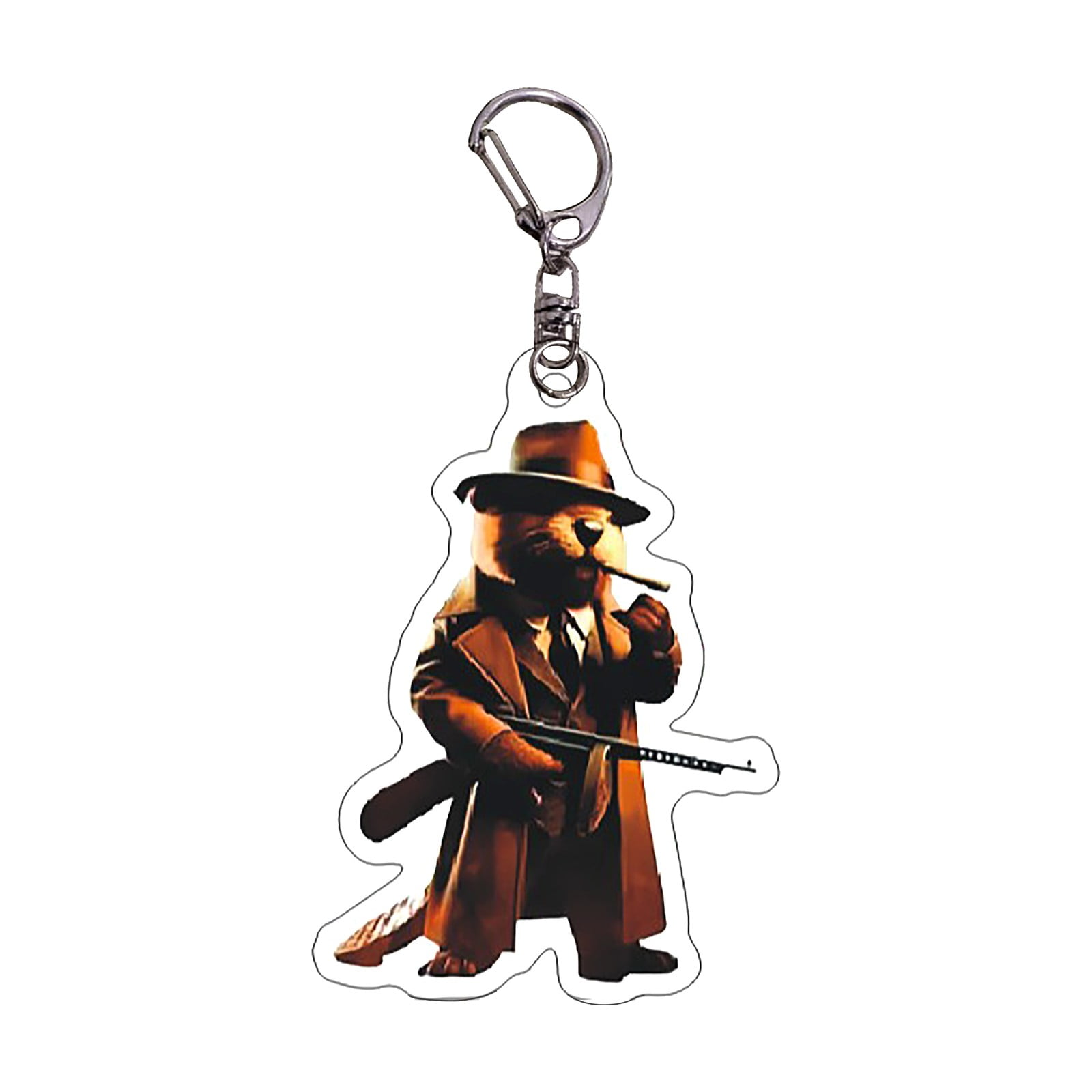 DJKDJL 1.9" Funny Italian Brainrot Keychain, Tralalero Tralala Meme ...
