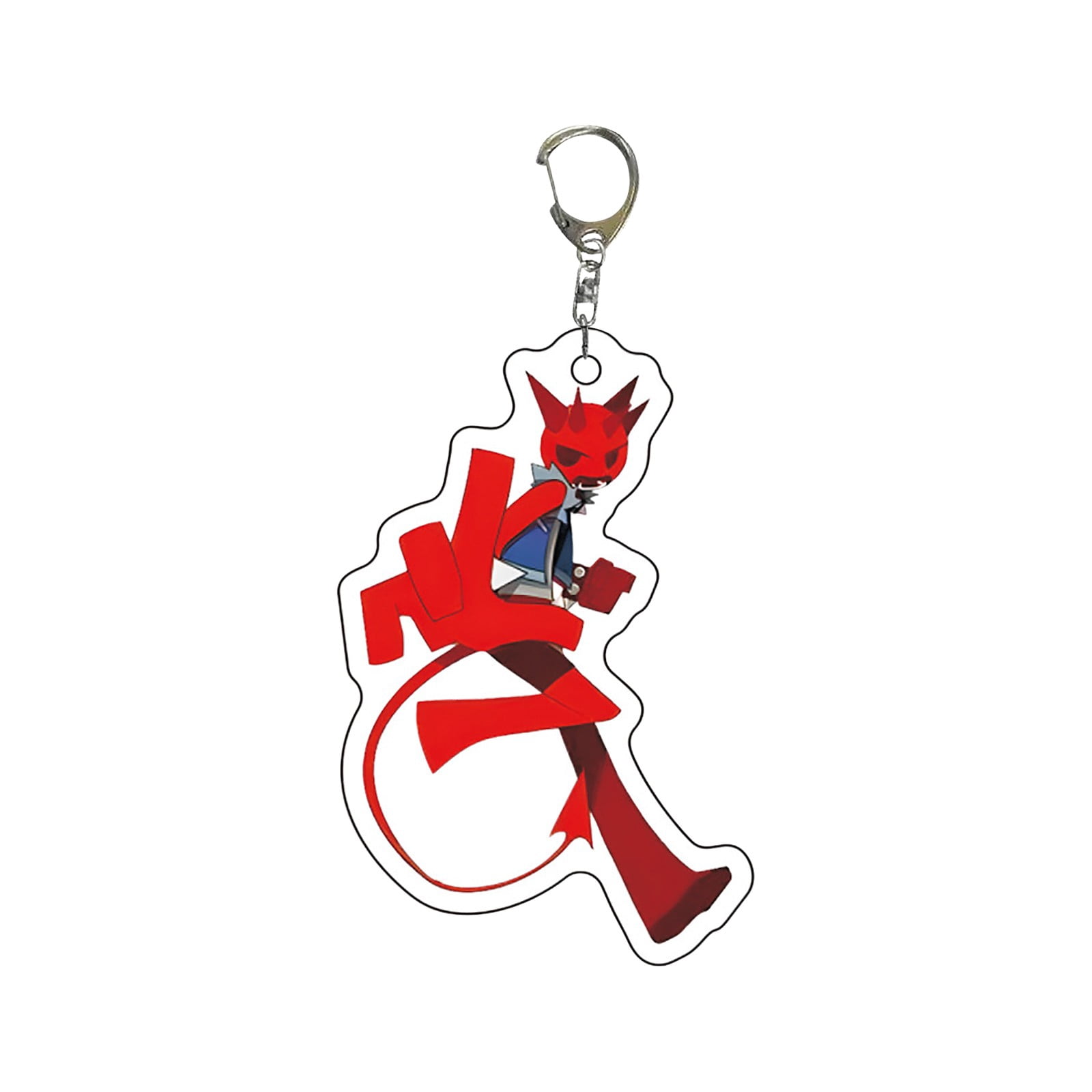 DJKDJL 1.96" Sprunki Keychain, Colorful Cartoon Acrylic Key Ring ...