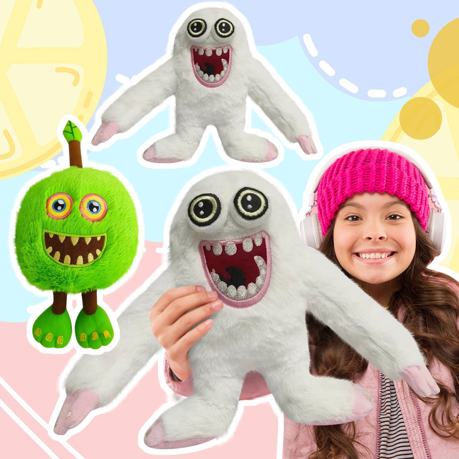 DJKDJL 11.8 In Kids' Favorite Game Merchandise - 2 Pcs My Singing ...