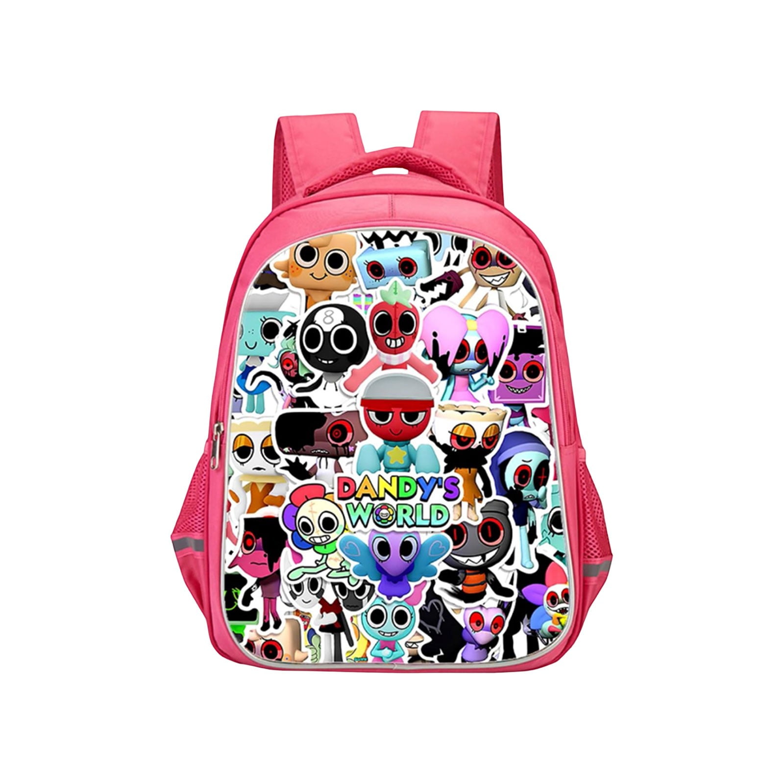 DJKDJL 15.7" Dandy's World Backpack, Colorful Cartoon School Bag ...