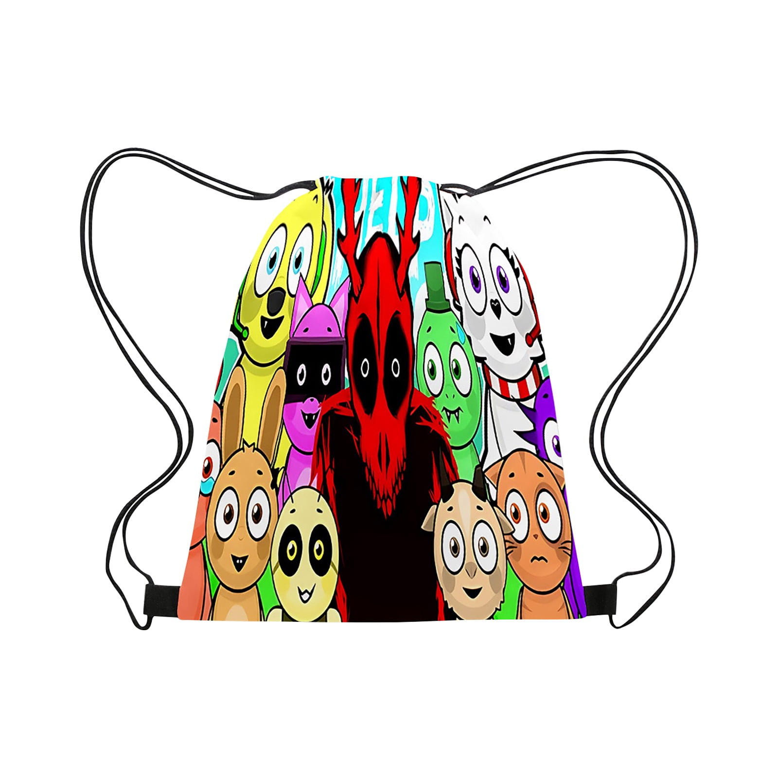 DJKDJL 15" Sprunki Drawstring Backpack, Sprunki Drawstring Bags ...