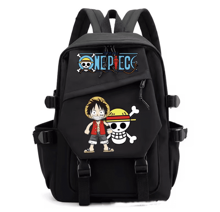 DJKDJL 16" One Piece Backpack, Cute Chopper Character Schoolbag ...