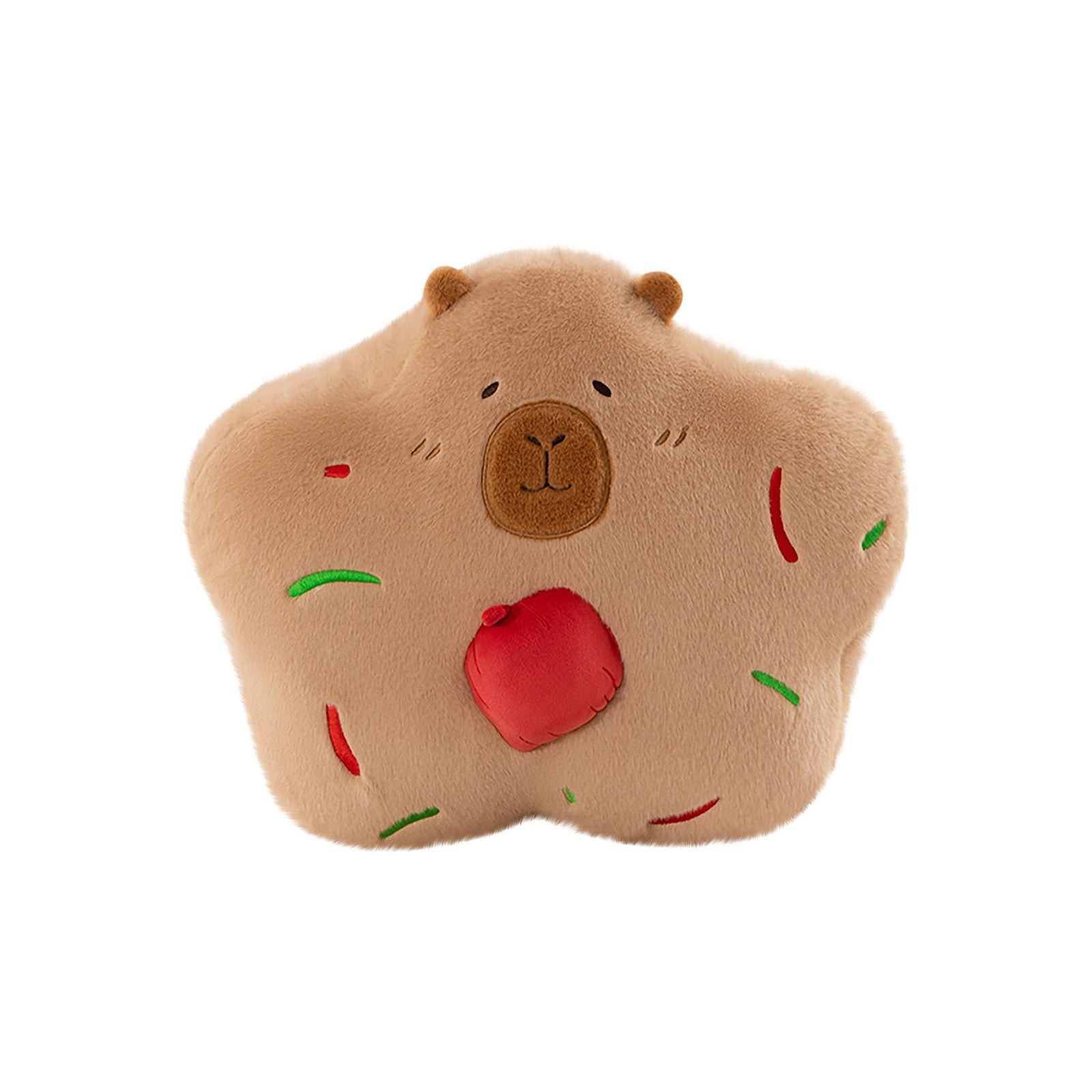 DJKDJL 19.69" Capybara Plush Pillow Toy, Cute Star-Shaped Capybara ...