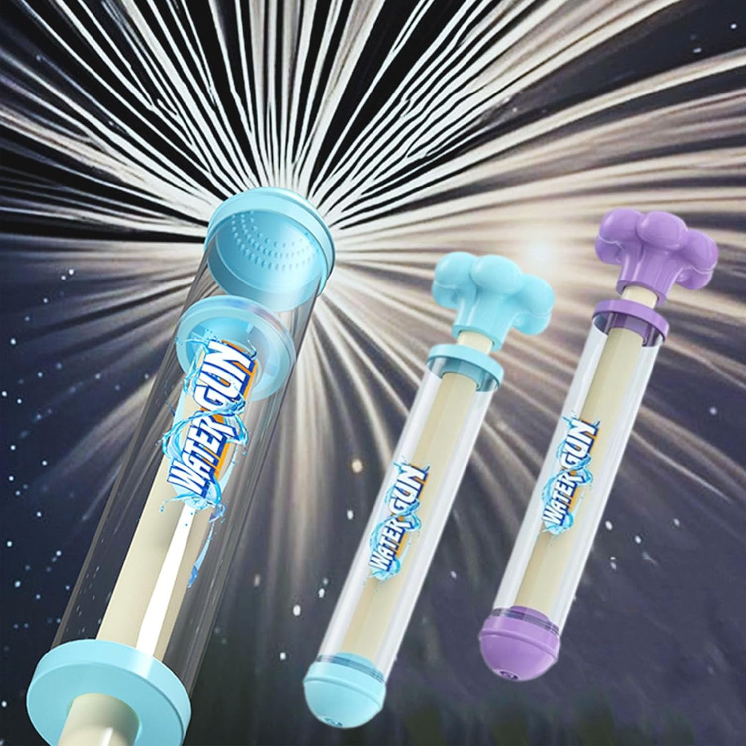 DJKDJL 2 PCS Firework Water Gun, Fireworks Style Water Spray Toys ...