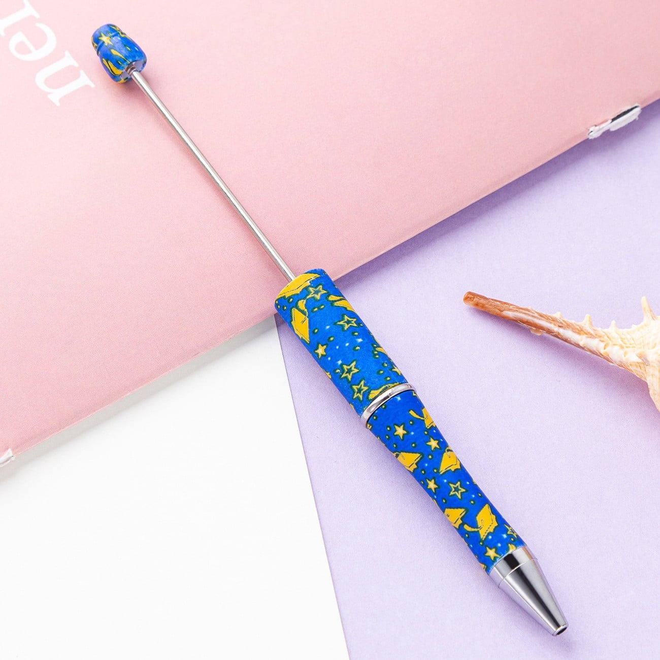 DJKDJL 2 Pcs Class of 2024 Beadable Pens - Colorful DIY Pens for ...