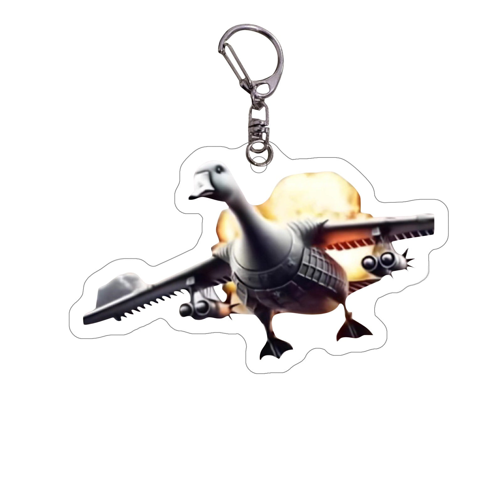 DJKDJL 3.15" Funny Italian Brainrot Keychain, Tralalero Tralala Meme ...