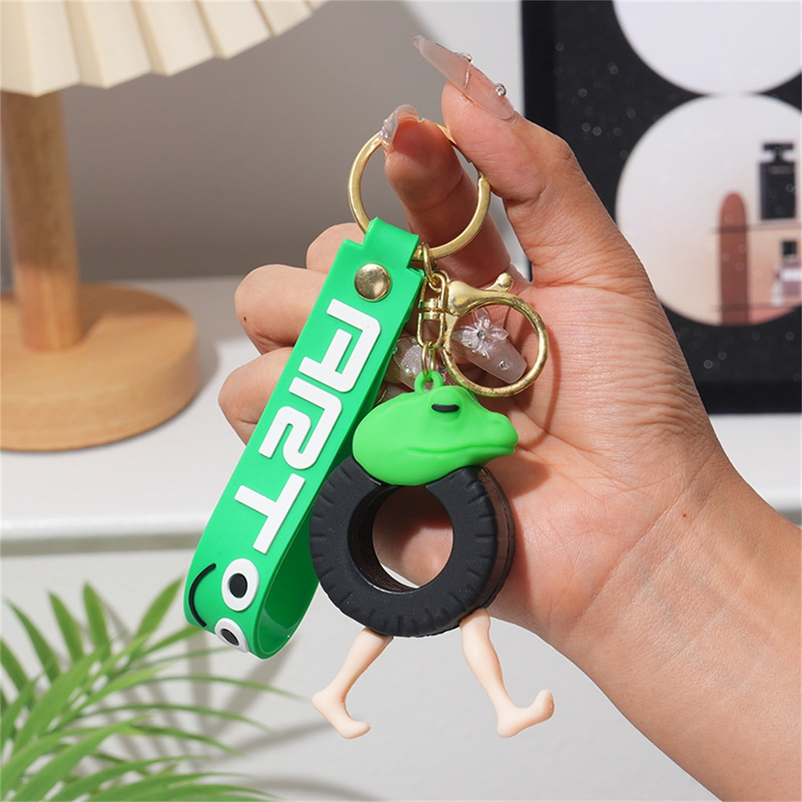 DJKDJL 3.6" Viral Italian Brainrot Tralalero Tralala Keychain, Funny ...