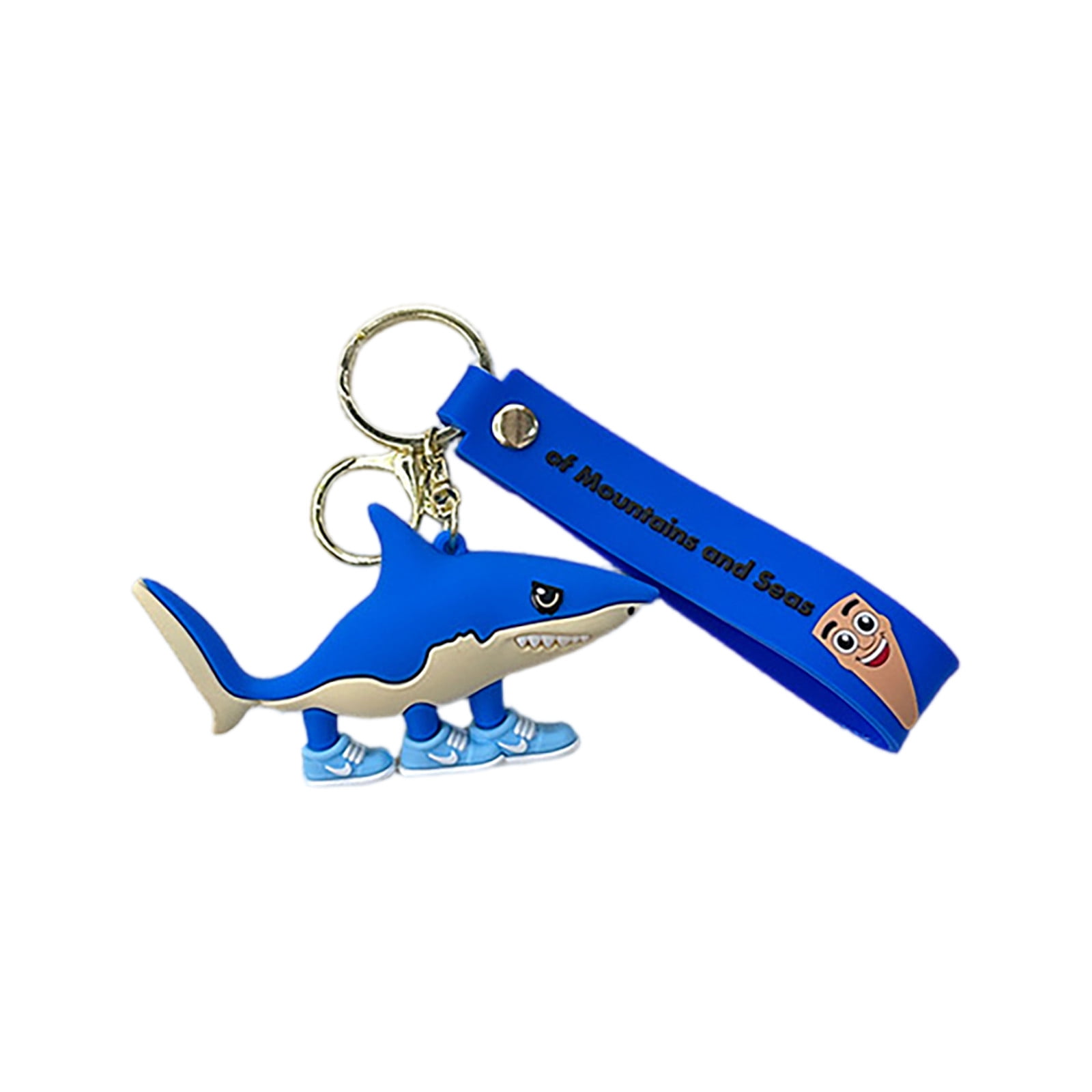 DJKDJL 3.9" Funny Italian Brainrot Toy Keychain, Tralalero Tralala ...