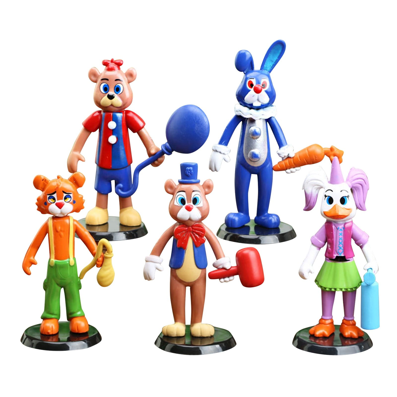 DJKDJL Five Nights at Freddy's Action Figures 5 Pcs FNAF Game Character ...