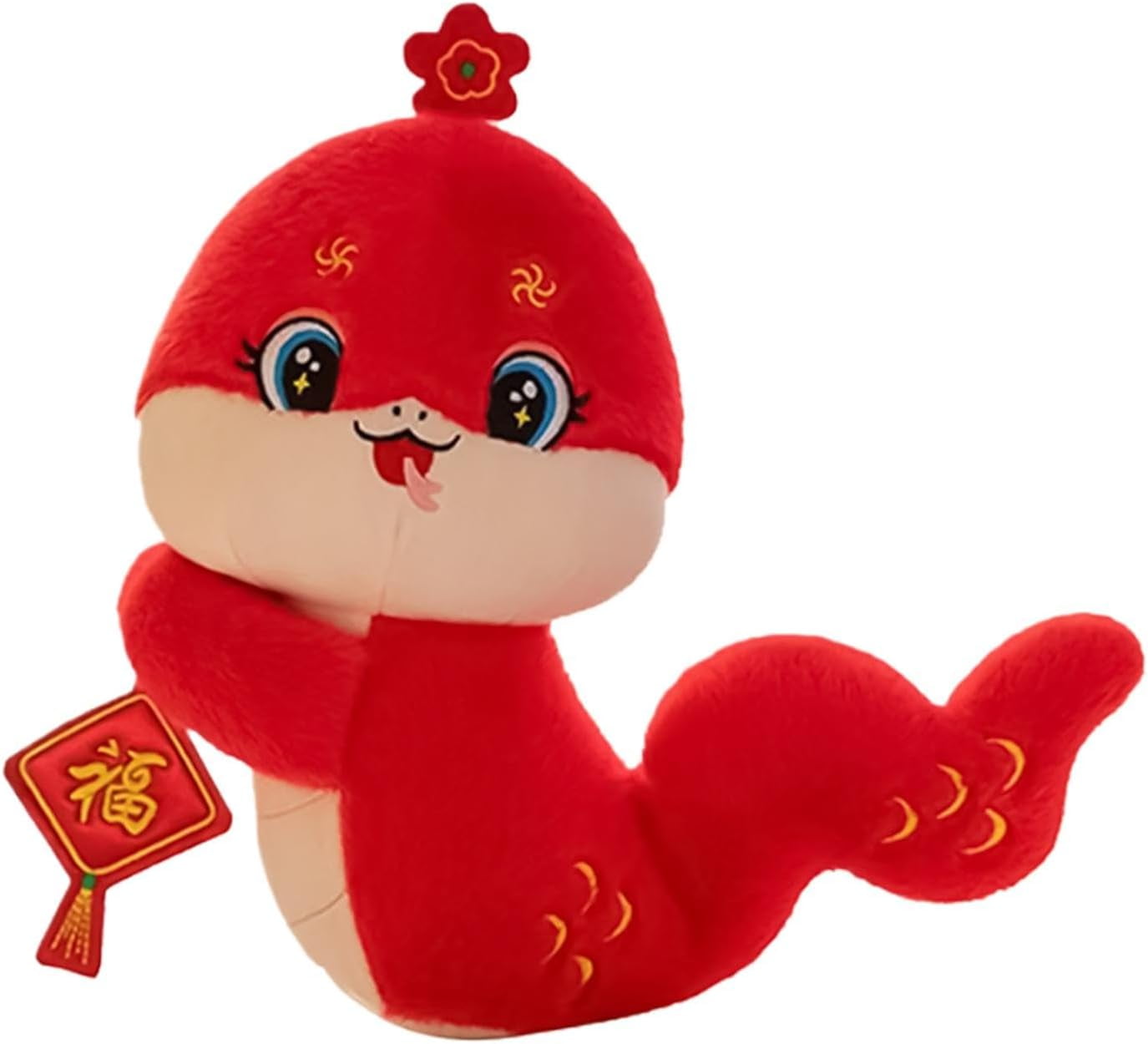 DJKDJL 4.7" Snake Plush, 2025 Year of The Snake Stuffed Animal Snake ...