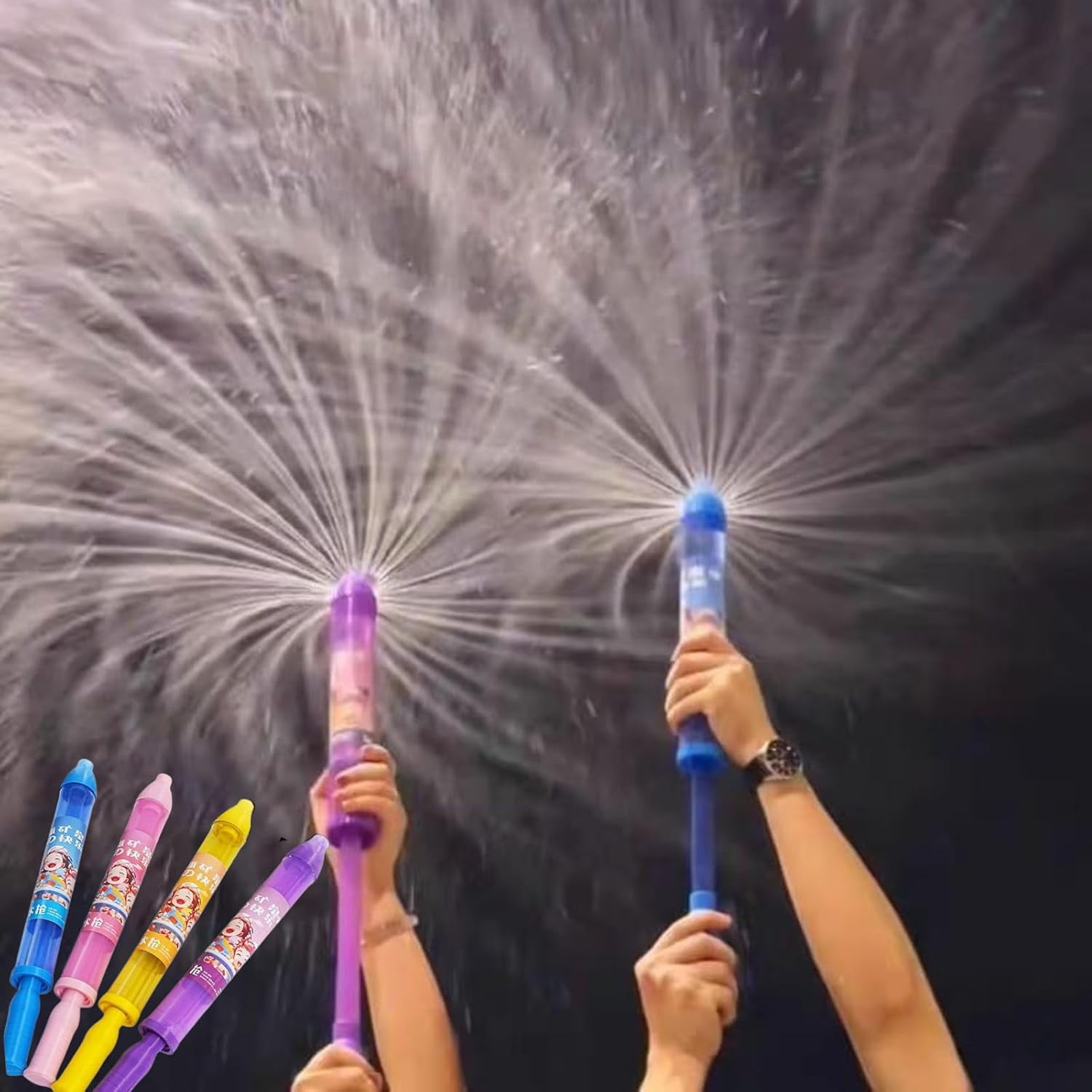 DJKDJL 4-Pack Firework Water Gun Set | Romantic Firework for Couples ...