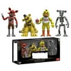 Five Nights at Freddy's PVC Action Figure Set, Chica Bonnie Foxy Freddy ...