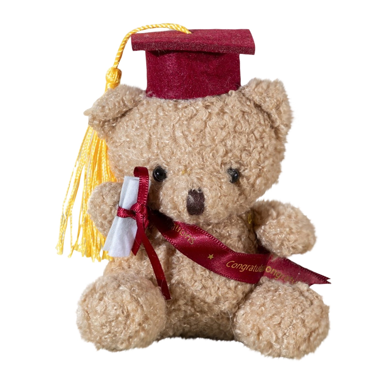 DJKDJL 5" Graduation Teddy Bear 2025 Stuffed Animal, Mini Graduation ...
