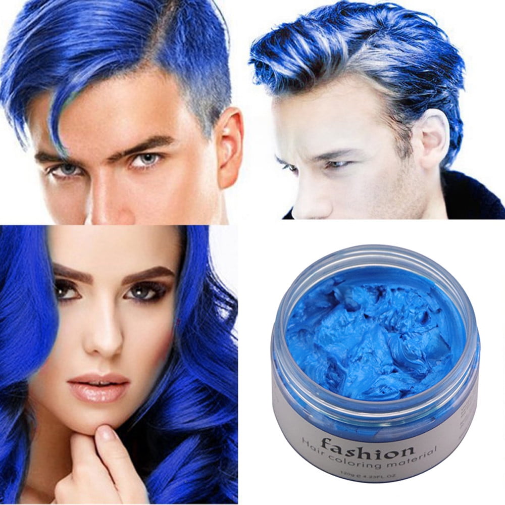DJKDJL 7 Colors Unisex DIY Hair Color Wax Mud - Temporary Modeling ...