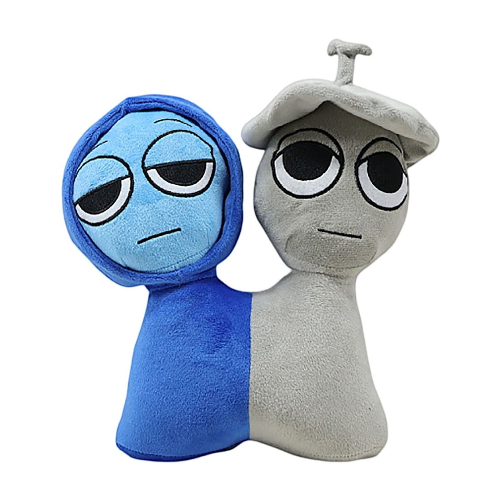 DJKDJL 9.84" Sprunki Stuffed Animal Plush Toy, Dual-Headed Spunki ...