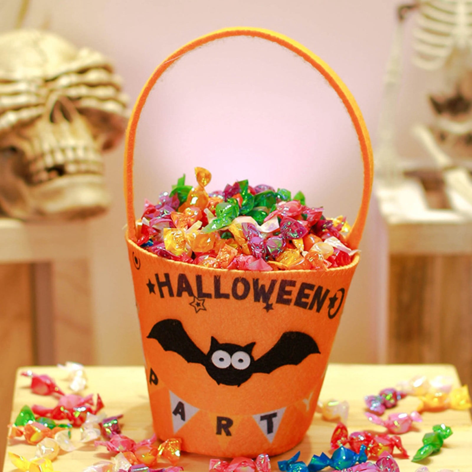 DJKDJL Stunning Bat Shaped Halloween Candy Bowl Halloween Decorations ...