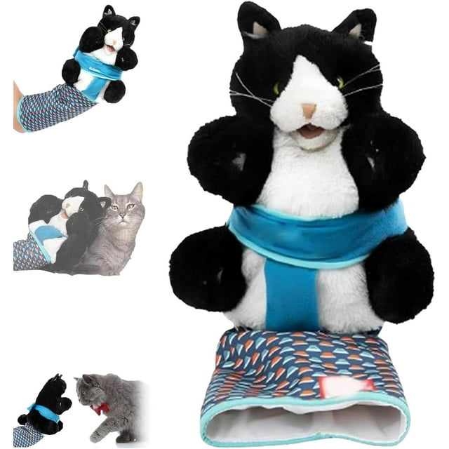 DJKDJL Cat Hand Puppet Antarcking Wrestler, Cats Puppet Wrestler, Cat ...